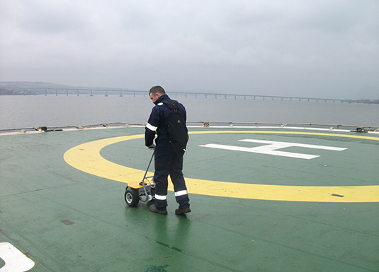 Helideck Micro GripTester 摩擦系数测试